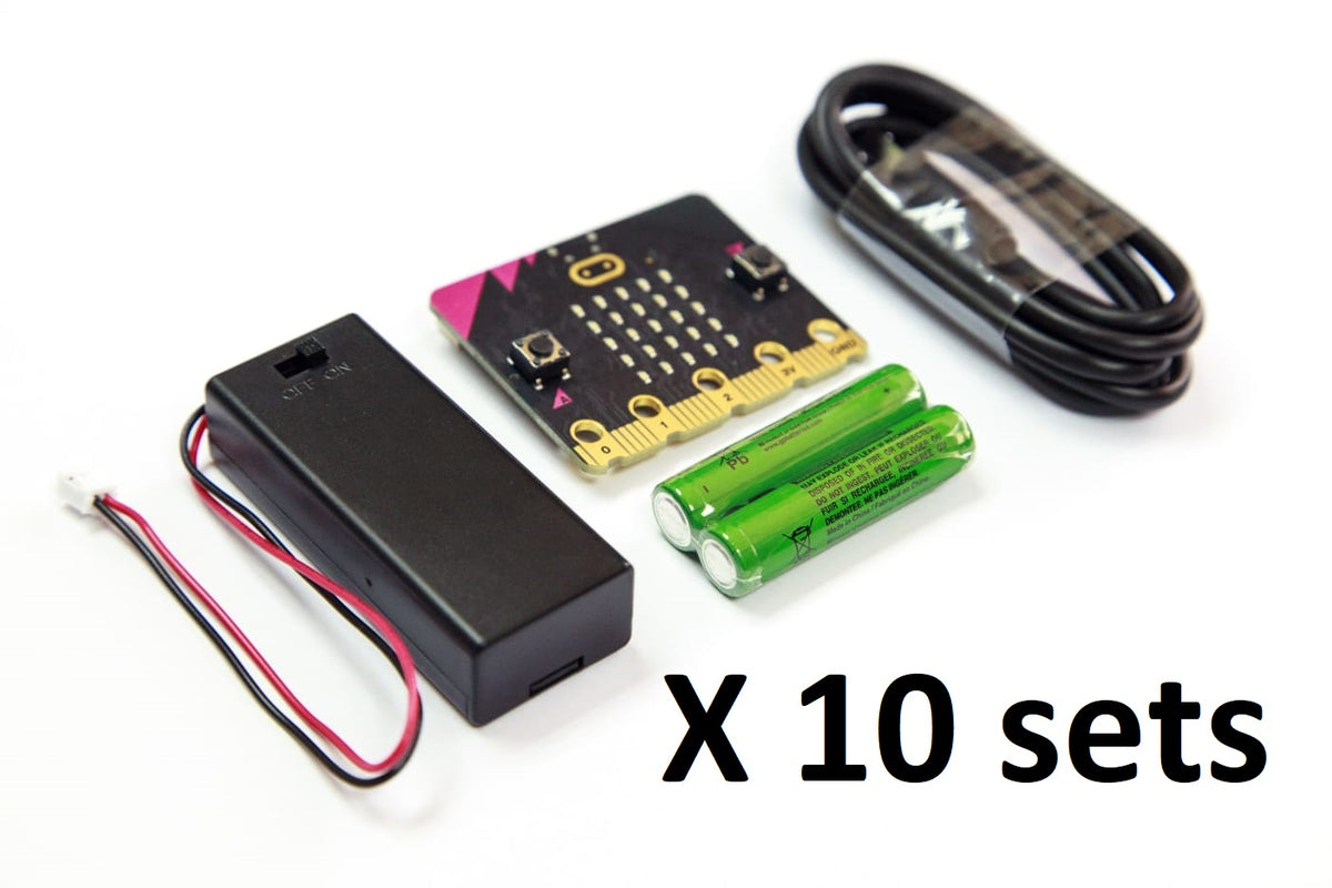 micro:bit V2.2 CLASSROOM PACK (10 micro:bit sets) — CLASSROOM eShop