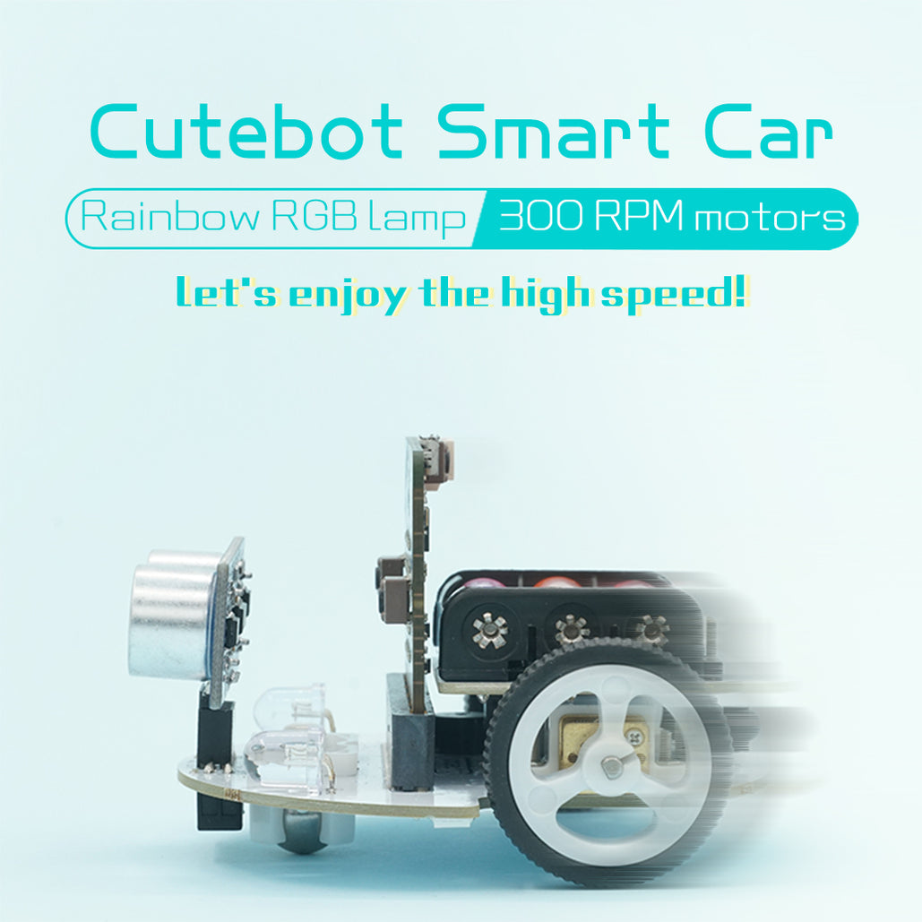 Smart CuteBot for micro:bit (without micro:bit board) — CLASSROOM eShop