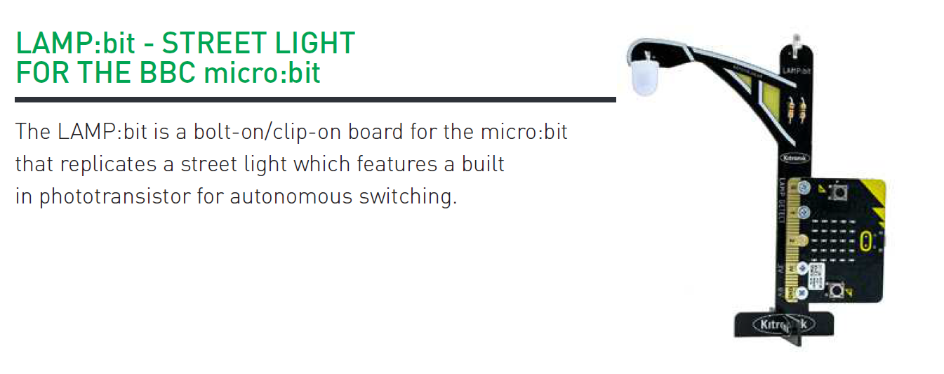 Lamp Bit with micro:bit board — CLASSROOM eShop