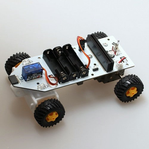 SwitchScience 4-Wheel Car Kit for micro:bit (without controller ...