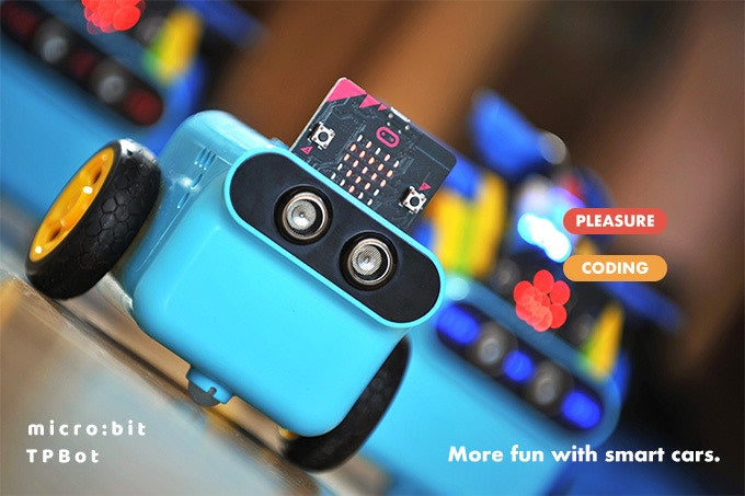 TPBot Car Kit ：Smart Car Robot Kit for micro:bit (without micro:bit bo — CLASSROOM eShop